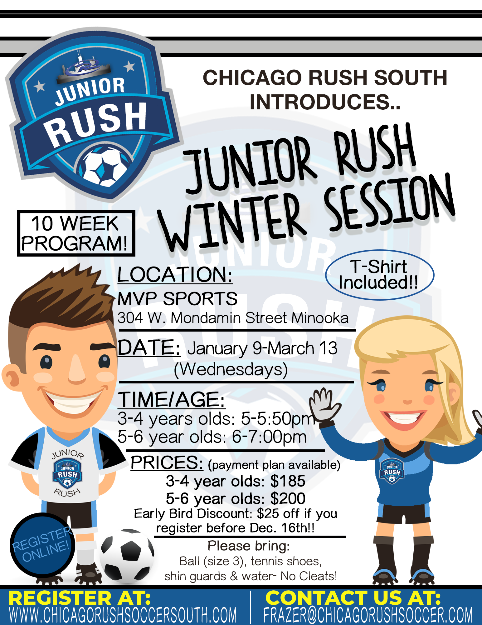 Junior Rush: Winter Program