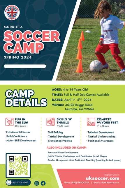UKI Soccer Camps