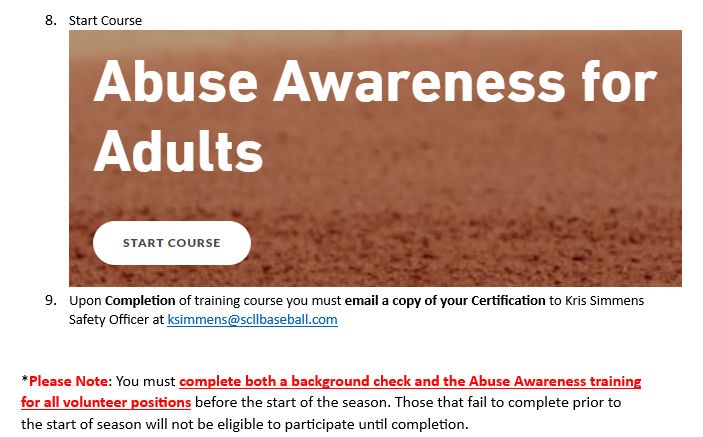 Abuse Awareness Training