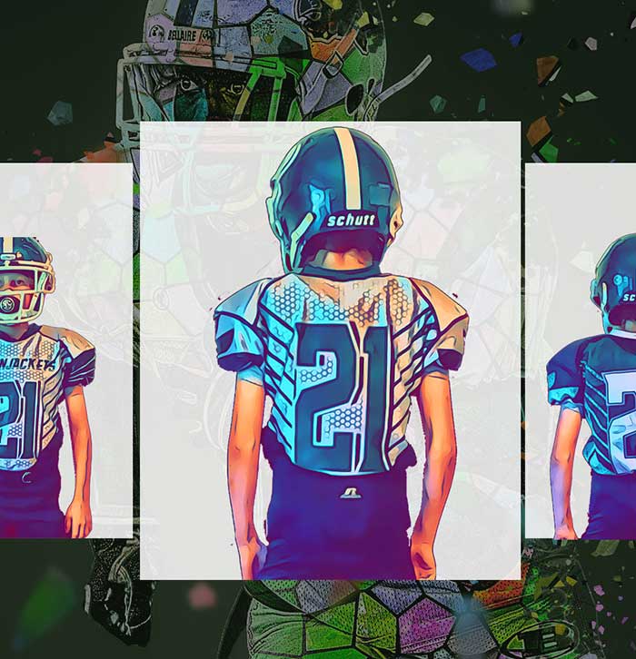 Tackle Jersey Sizing Chart