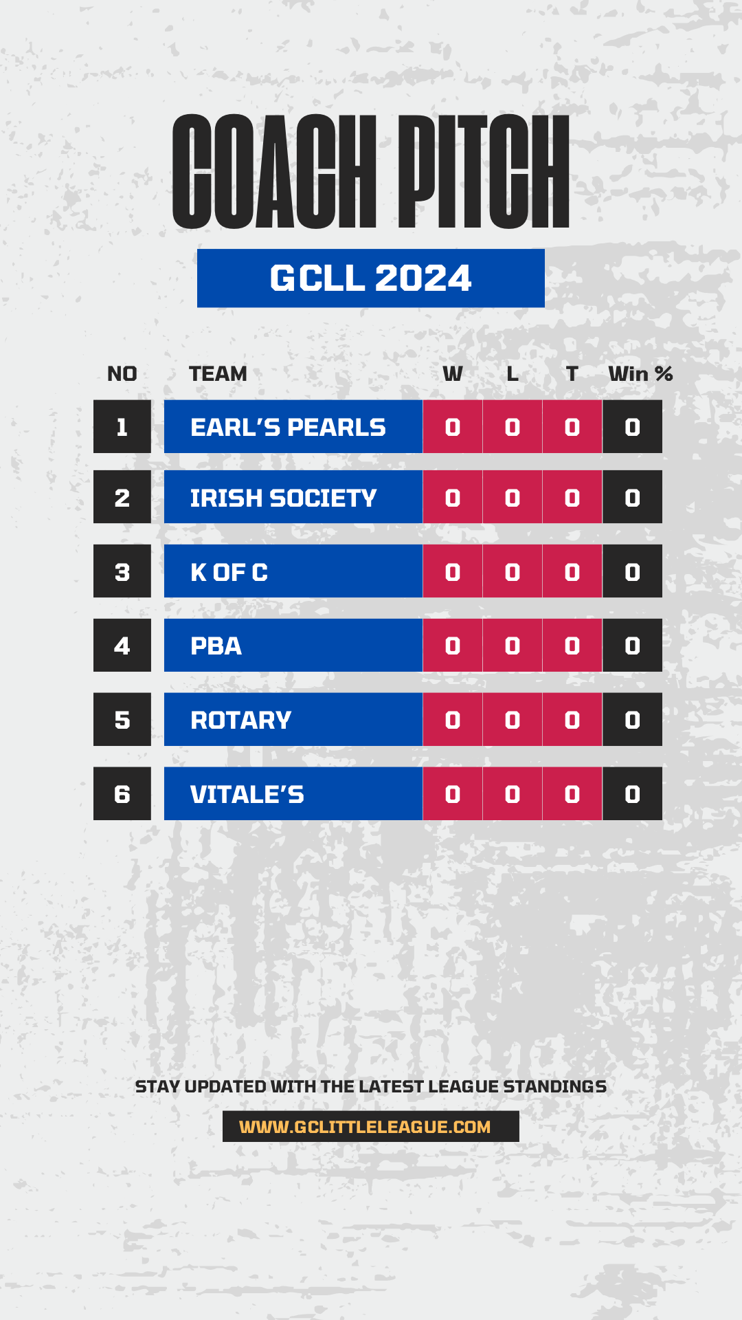 Coach Pitch Division