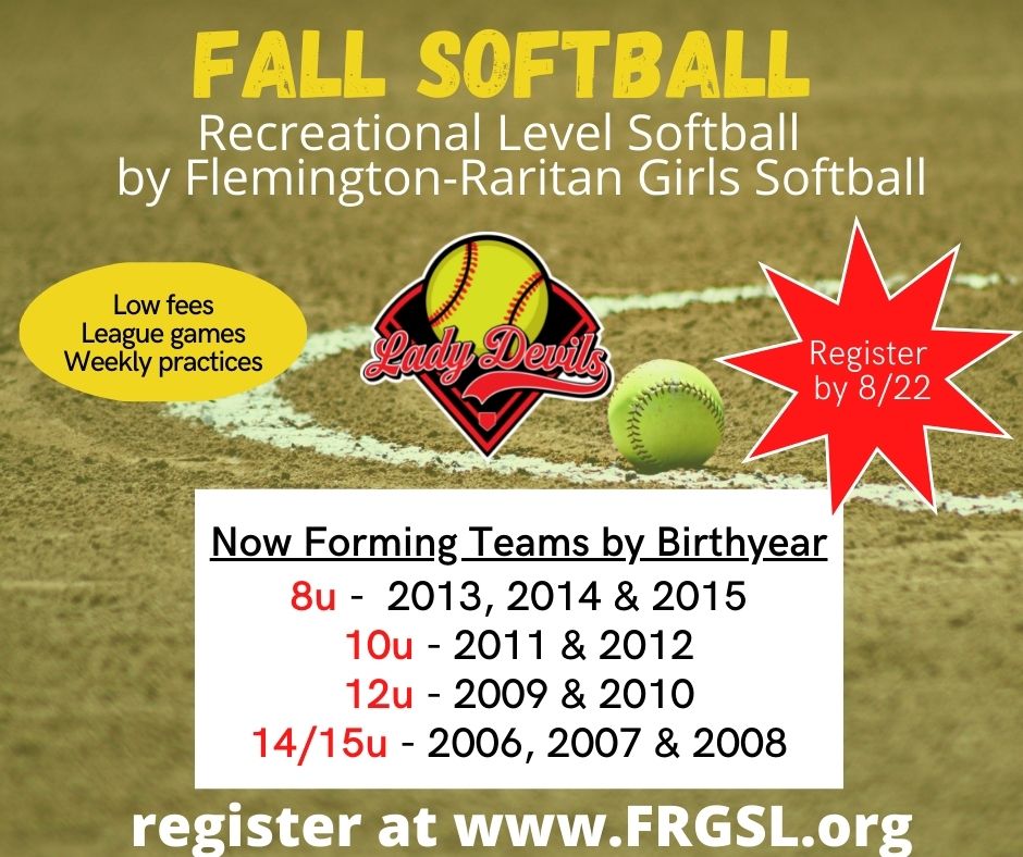 Flemington Raritan Girls Softball League > Home