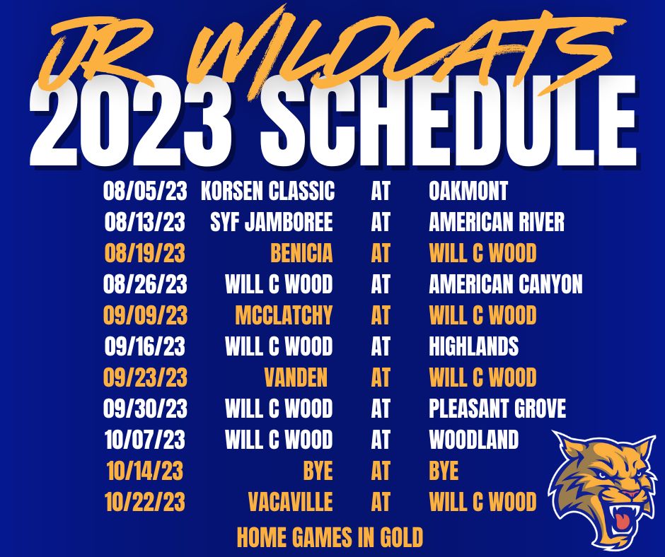 2023 Game Schedule