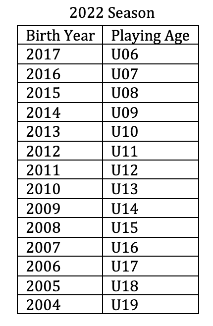 Age Chart