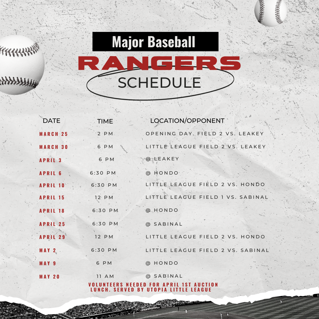 Rangers (Major Baseball)
