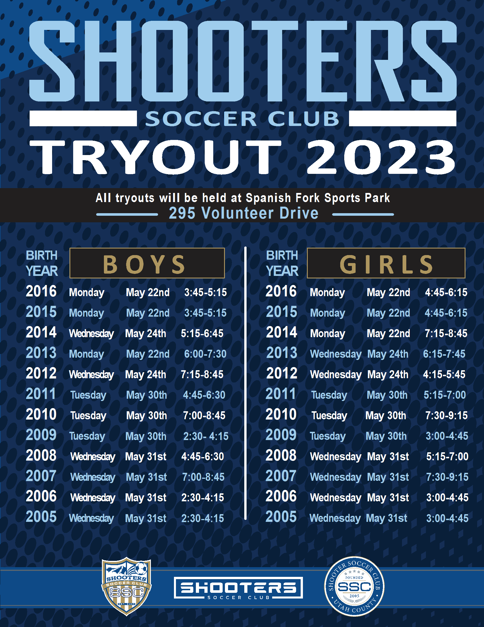 Tryouts