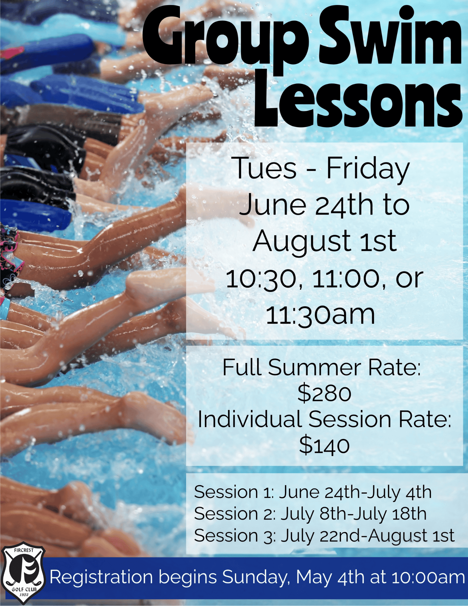 Swim Lesson Information